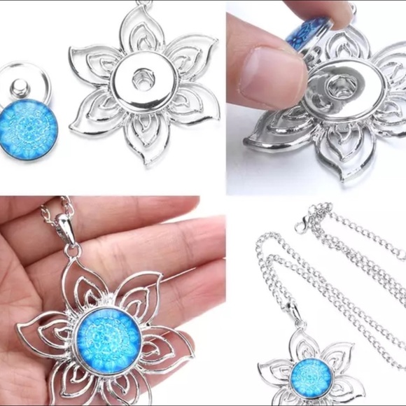 Jewelry | Interchangeable Charm Necklace With 2 Charms | Poshmark